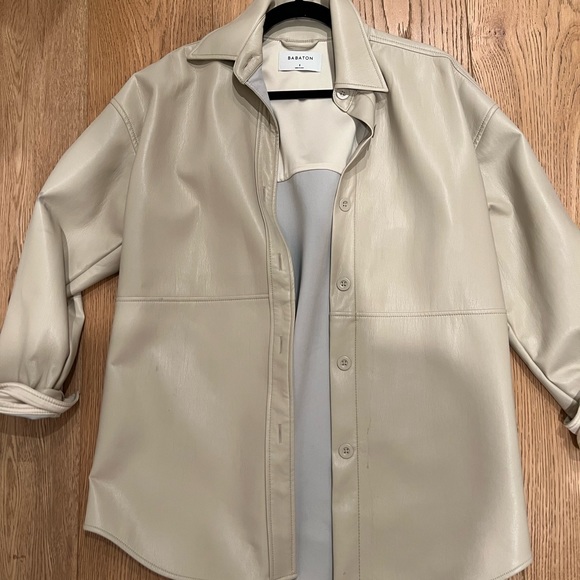 Babaton | Jackets & Coats | Aritzia Babaton Leather Jacket Size Small ...